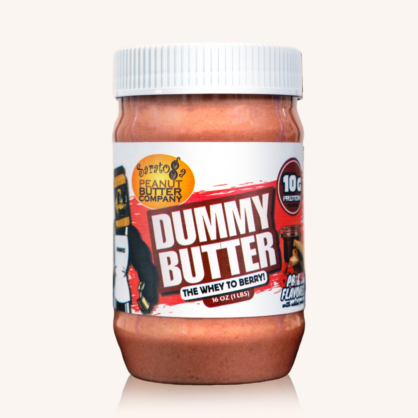 Dummy Butter Raspberry PB&J – Saratoga Peanut Butter